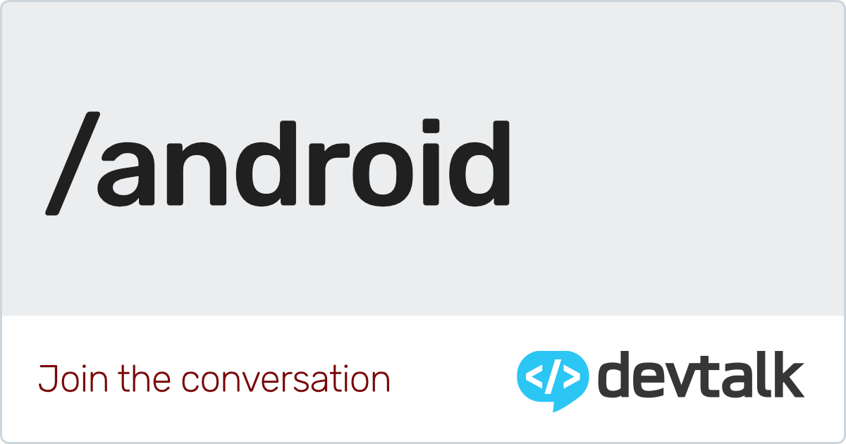 Trending in android | Devtalk
